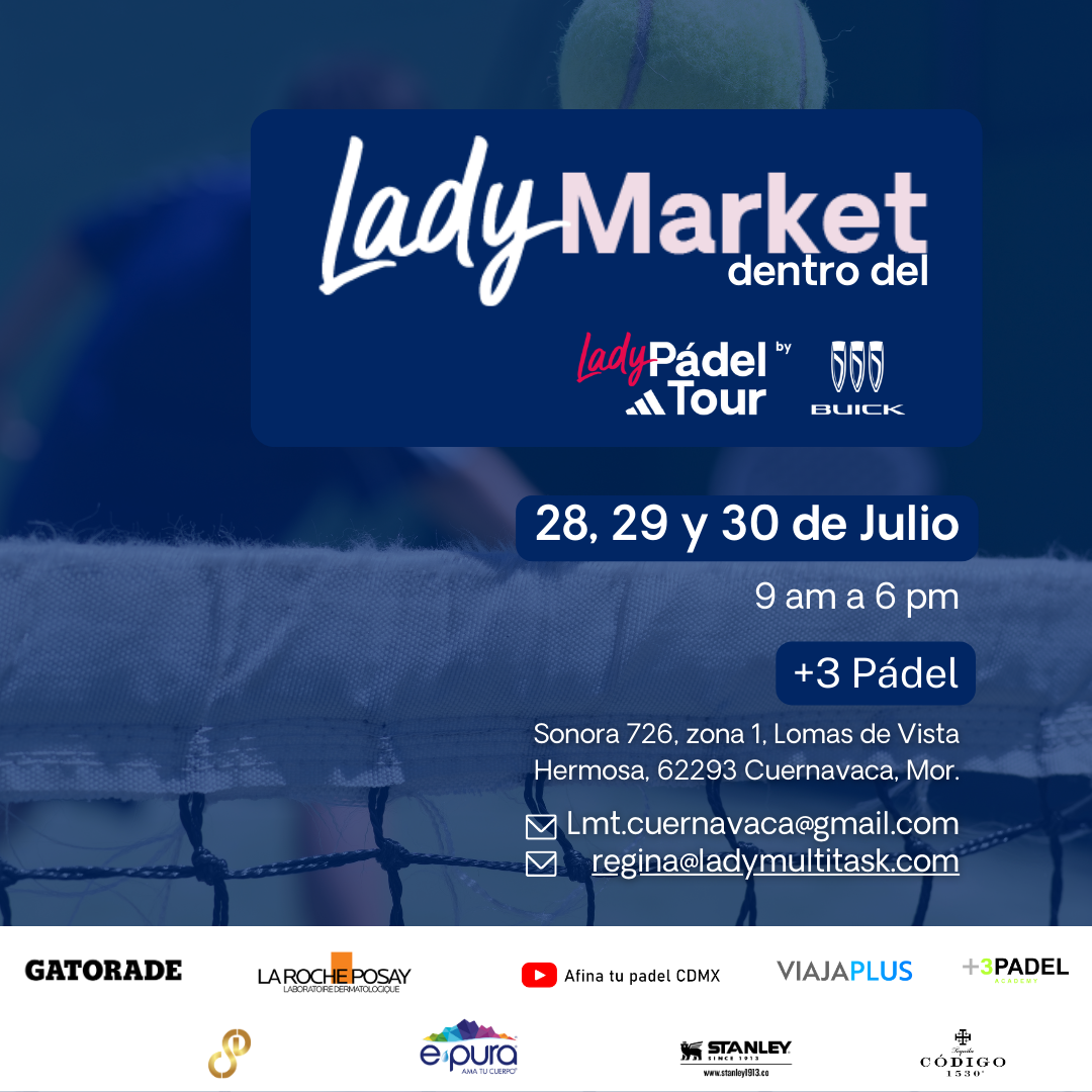 Lady Pádel Adidas Tour – Mini Market Cuernavaca – - Lady Multitask