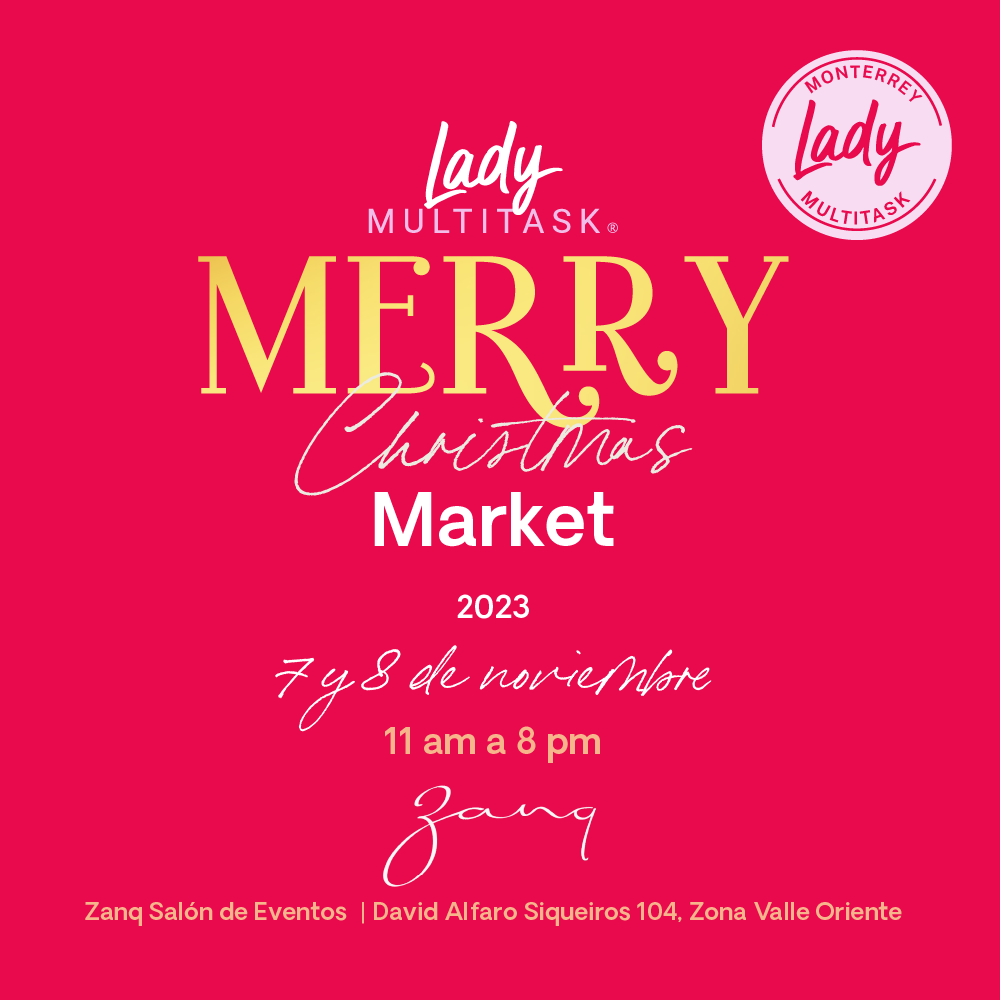 Lady Merry Christmas Market Monterrey - Lady Multitask